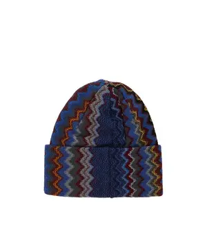 Missoni Zig Zag Knitted Beanie