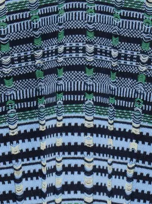 Drole De Monsieur Patterned Long-sleeve Sweater