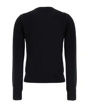 JUCCA Argyle Crew Neck Knitted Sweater