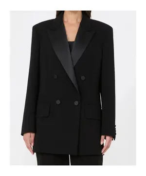 Max Mara Double-breasted Lightweight Cady Blazer