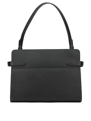 LE TANNEUR Buckle Strap Shoulder Bag