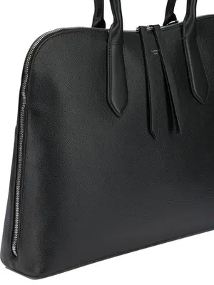 LE TANNEUR Structured Zip Shoulder Bag