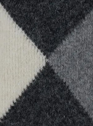 SEMICOUTURE Keira Argyle Knitted Jumper