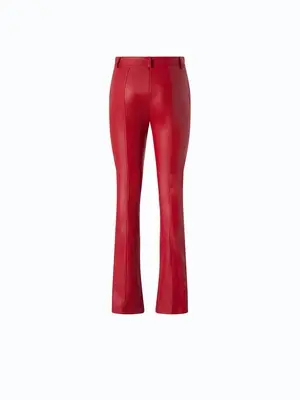 Pinko High-shine Flared Trousers