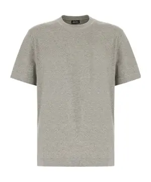 Zegna Crew Neck T-shirt - Grey