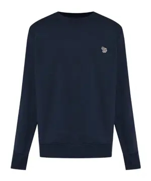 Paul Smith Zebra Patch Sweatshirt - Navy Blue