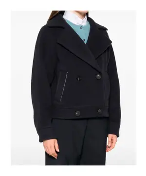 Peserico Double-breasted Wool Coat