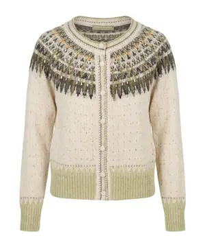 Ermanno Scervino Long-sleeve Cardigan - Nude