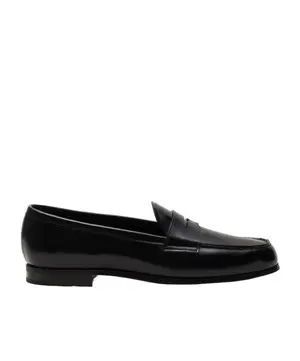 Church's Natalie Polished-leather Loafers - Black