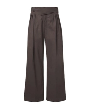 KIKO KOSTADINOV Dieze Cotton Wide-leg Pants - Brown