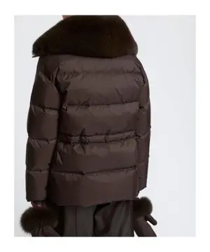 YVES SALOMON Long-sleeved Down Jacket