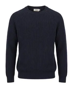 Altea Round Neck Sweater - Navy