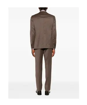 Tagliatore Peak-lapels Wool Suit - No
