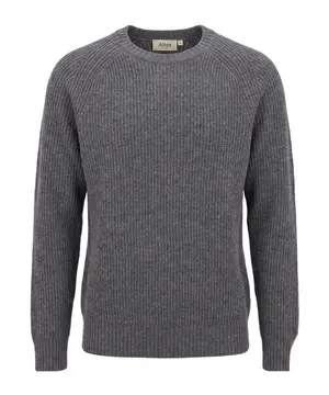 Altea Round Neck Sweater - Medium Gray