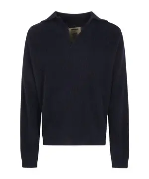 UMA WANG Long-sleeve Polo Shirt