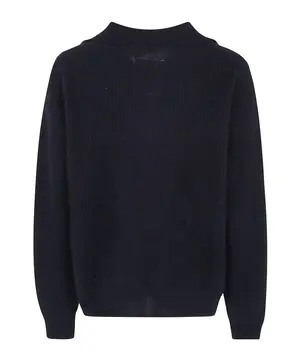 UMA WANG Long-sleeve Polo Shirt