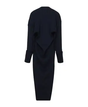 THE ROW V-neck Long Dress