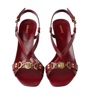 Versace Marisa Leather Sandals