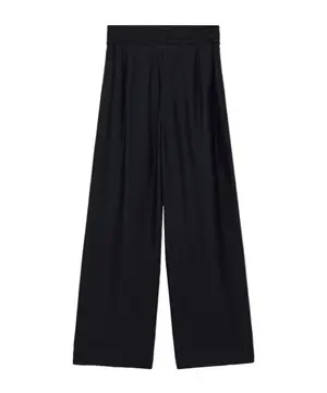 Emporio Armani Pleated Wide-leg Palazzo Trousers