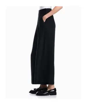 Emporio Armani Pleated Wide-leg Palazzo Trousers