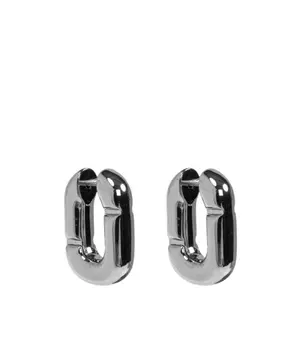Marc Jacobs Round Earrings - Silver
