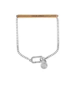 ALLSAINTS Bar Chain Bracelet - Silver