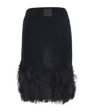 SEMICOUTURE Camilla Ramage Lace Skirt - Y69p