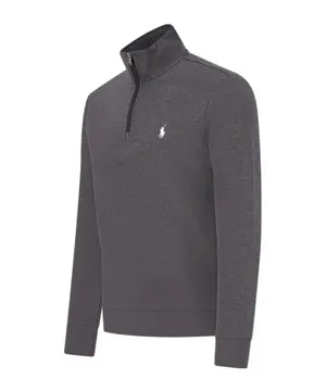 Polo Ralph Lauren Blended Turtleneck Sweatshirt - Grey