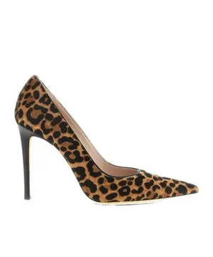 STUART WEITZMAN Leopard Print Stiletto High Heels