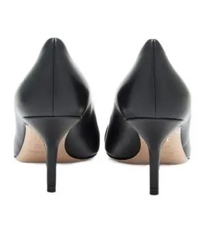 Emporio Armani Buckled Pointed-toe Pumps