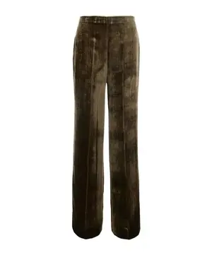 P.a.r.o.s.h Straight-leg Casual Trousers - Brown