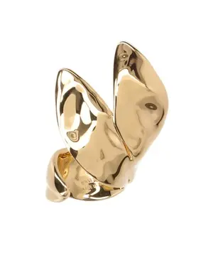Balenciaga Polished Finish Sculptural Ring
