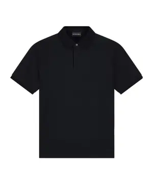 Emporio Armani Jacquard Jersey Polo