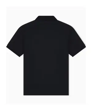 Emporio Armani Jacquard Jersey Polo