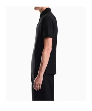 Emporio Armani Jacquard Jersey Polo