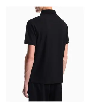 Emporio Armani Jacquard Jersey Polo