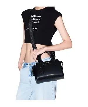 Armani Exchange Logo-plaque Tote Bag