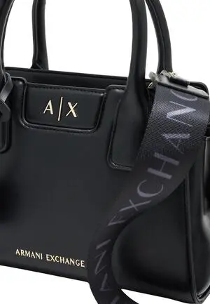 Armani Exchange Logo-plaque Tote Bag