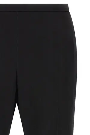 THE ROW Pressed Crease Straight Leg Trousers