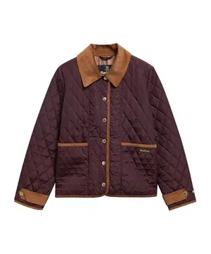 Barbour Ainsdale Patchwork Quilted Jacket - Fig