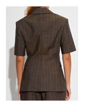 GANNI Short-sleeved Blazer