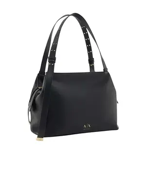 Armani Exchange Logo-plaque Adjustable-strap Shoulder Bag