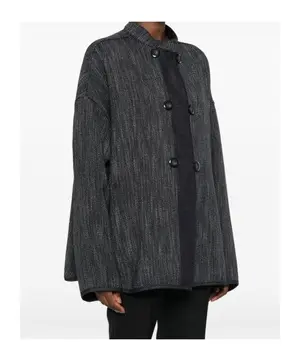 Emporio Armani Double-breasted Herringbone Jacket