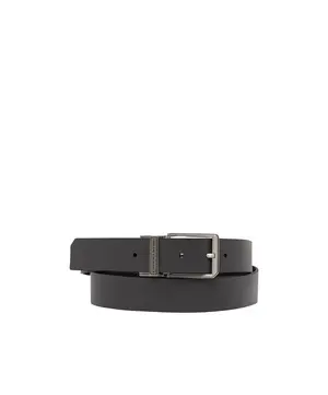 Armani Exchange Reversible Tongue Belt With An Adjustable Fit