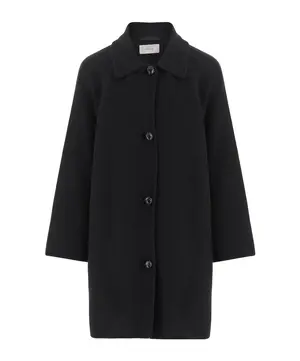 THE ROW Long-sleeved Coat - Black