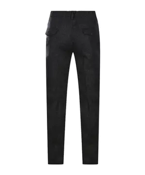 Eleventy Drawstring Slim Pants - Black