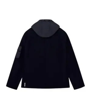 Armani Exchange Blouson Jacket In Virgin Wool Blend