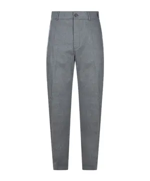 Eleventy Casual Trousers With Belt Loops - Medium Gray