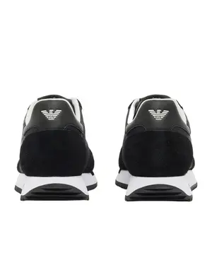 EA7 Lace-up Panelled Casual Sneakers