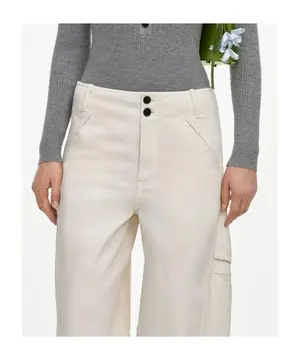SELF-PORTRAIT Denim Pocket Trousers